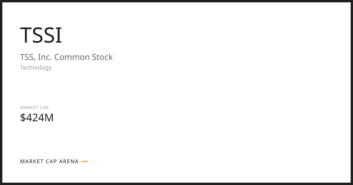 TSSI (TSS, Inc. Common Stock) Stock Financials & Earnings | Market Cap ...